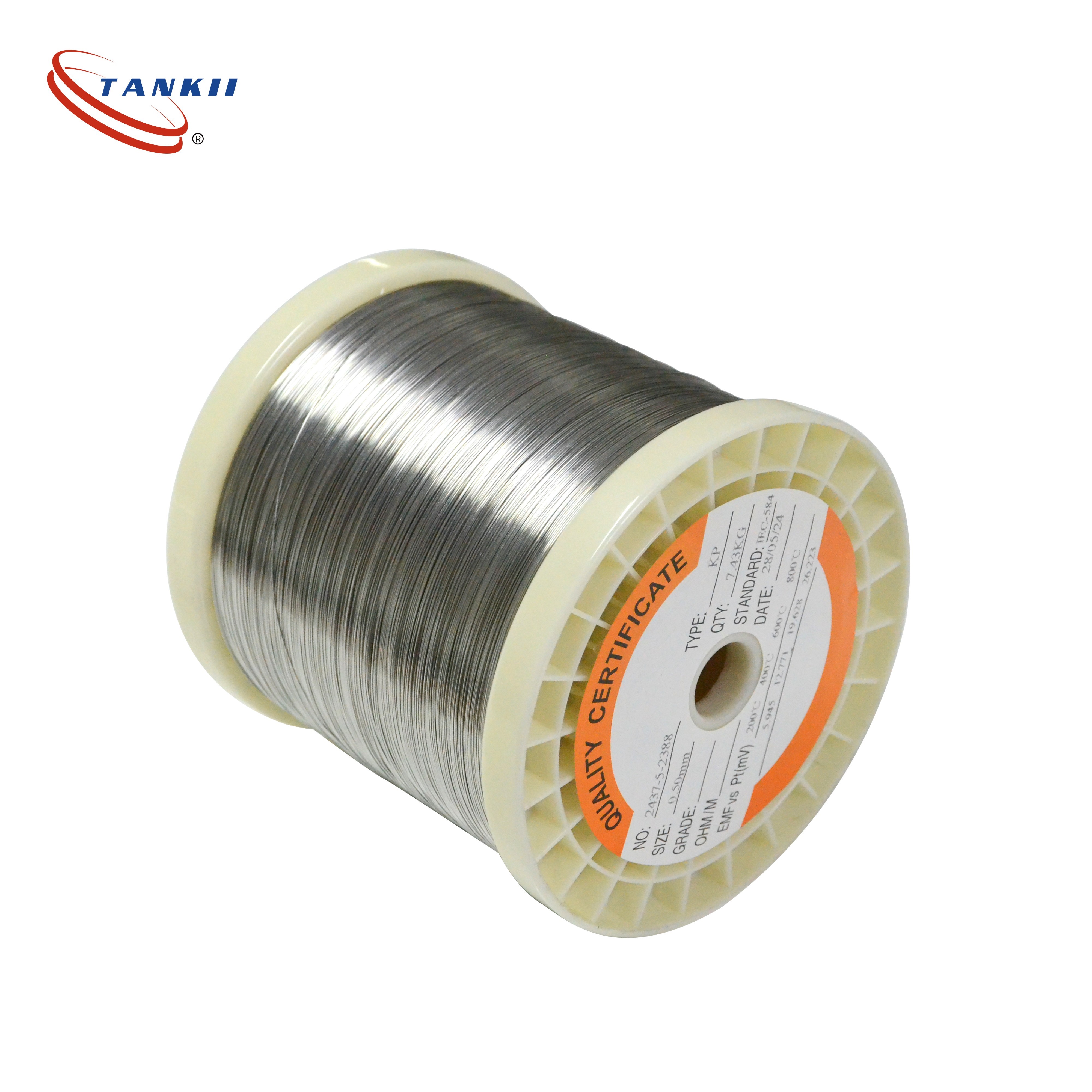 Sợi sắt / Constantan Chromel / Constantan Thermocouple Wire cho cảm ...